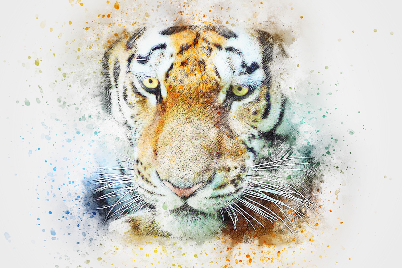Download Tiger, Animal, Art. Royalty-Free Stock Illustration Image ...