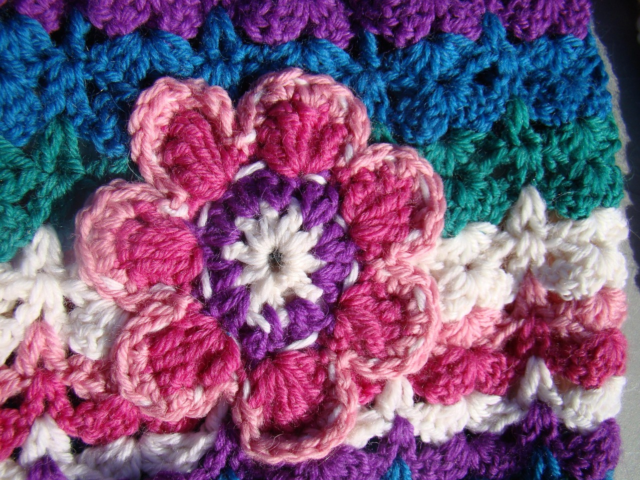 Crochet Craft Flower - Free photo on Pixabay