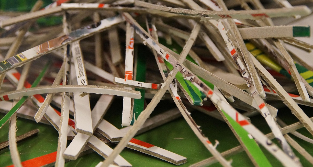 Recycling Papierschnipsel Papier - Kostenloses Foto auf Pixabay