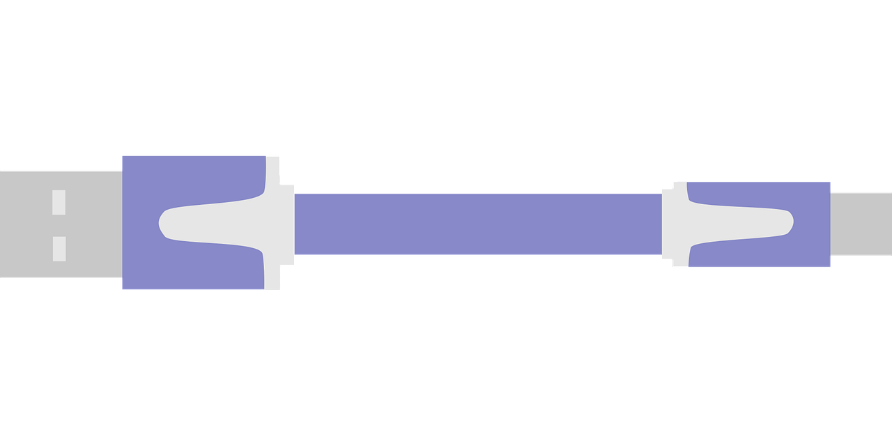 Download Usb, Cable, Usb Cable. Royalty-Free Vector Graphic - Pixabay