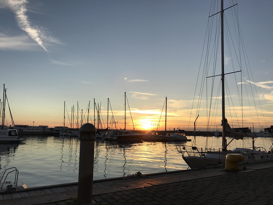 Port Bateaux Le Coucher Du Soleil - Photo gratuite sur Pixabay - Pixabay