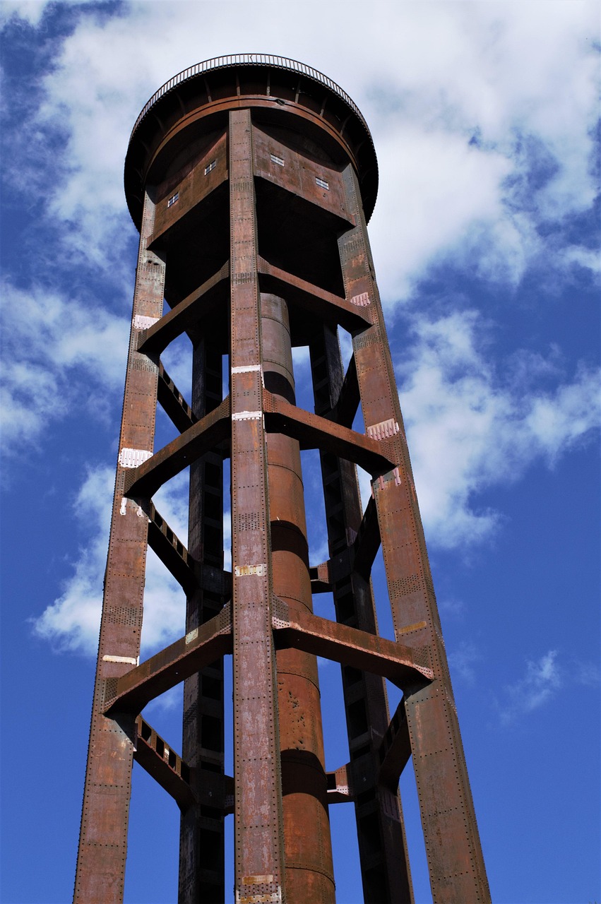 Water Tower Park Metal - Free photo on Pixabay