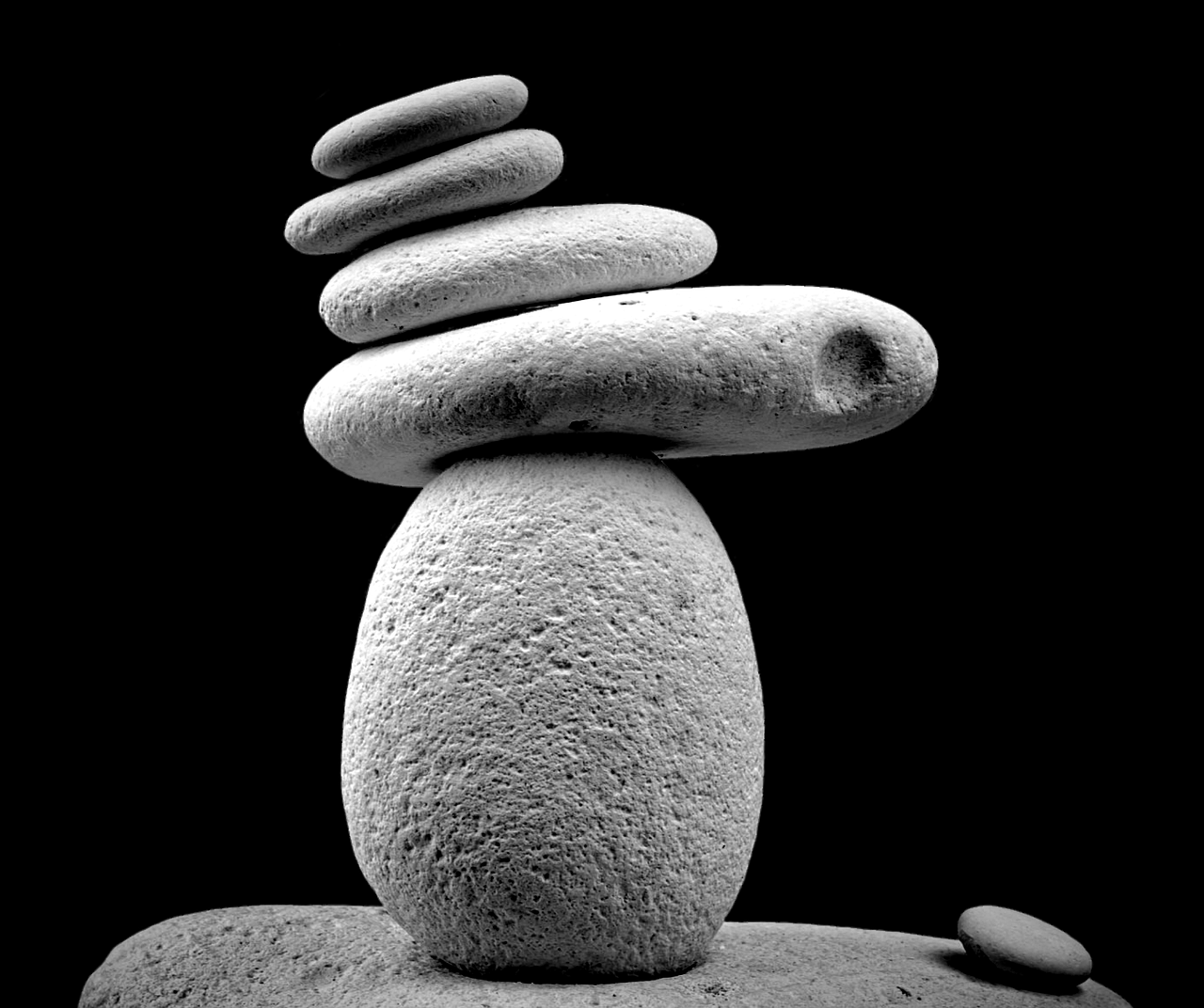Roca Zen Blanco - Foto gratis en Pixabay - Pixabay