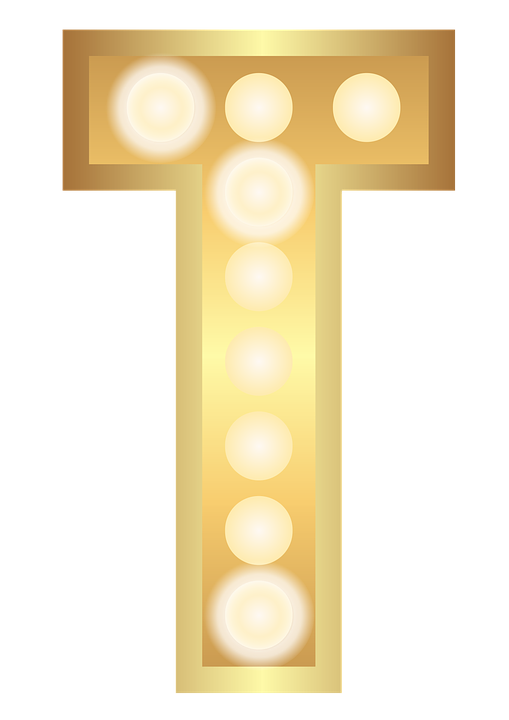 T Glamour Gold - Free image on Pixabay