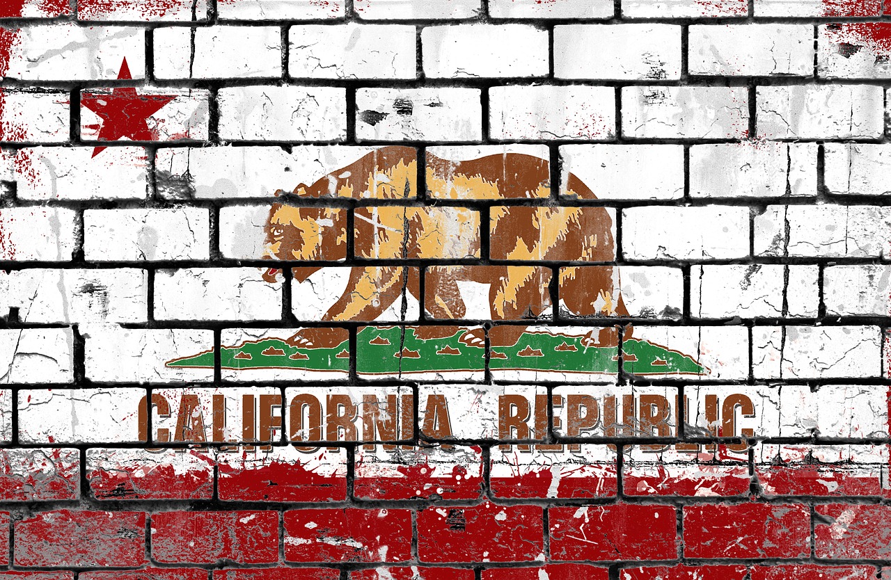 California Bendera Dinding Bata - Foto gratis di Pixabay - Pixabay