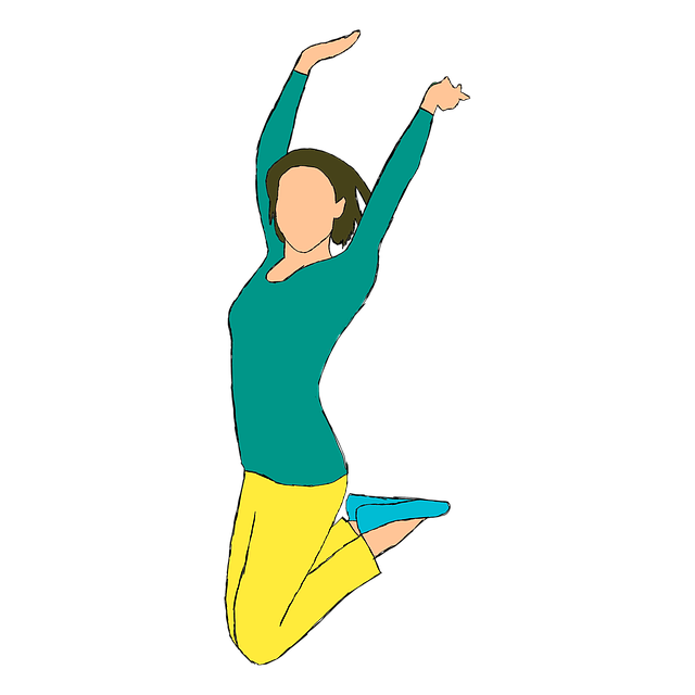 Mujer Saltar Contento - Imagen gratis en Pixabay - Pixabay