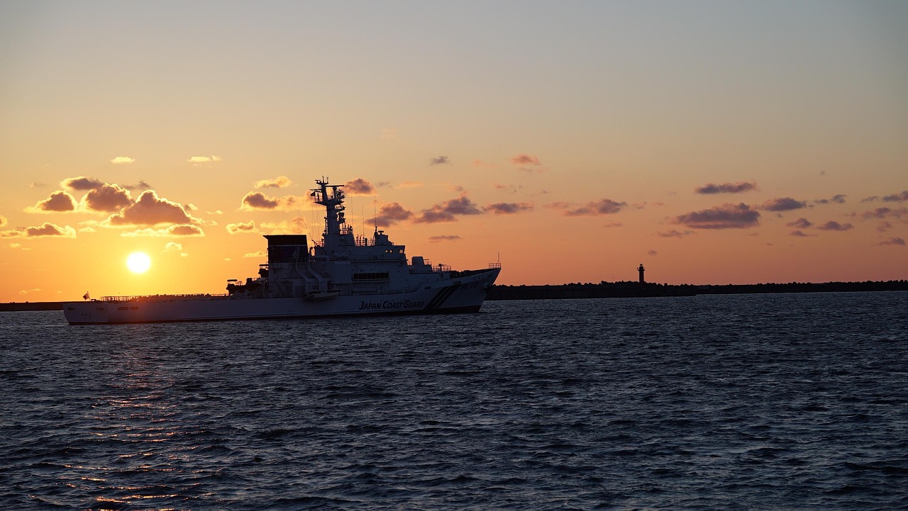 Sea Ship Sunset - Free photo on Pixabay