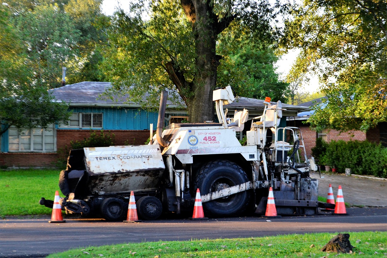 Road Paving Truck Tar Terex Cedar - Free photo on Pixabay