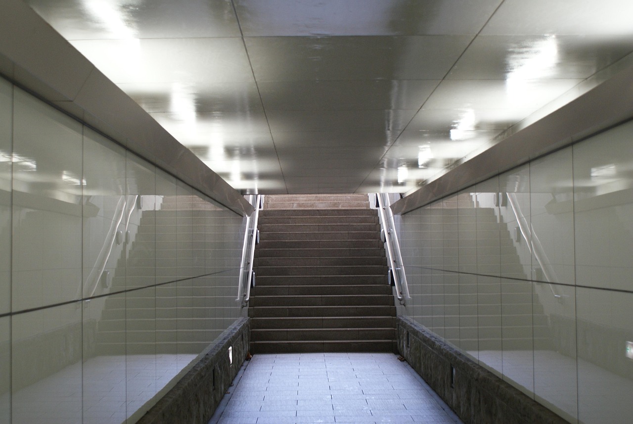 Underpass Stairs Handrail - Free photo on Pixabay - Pixabay