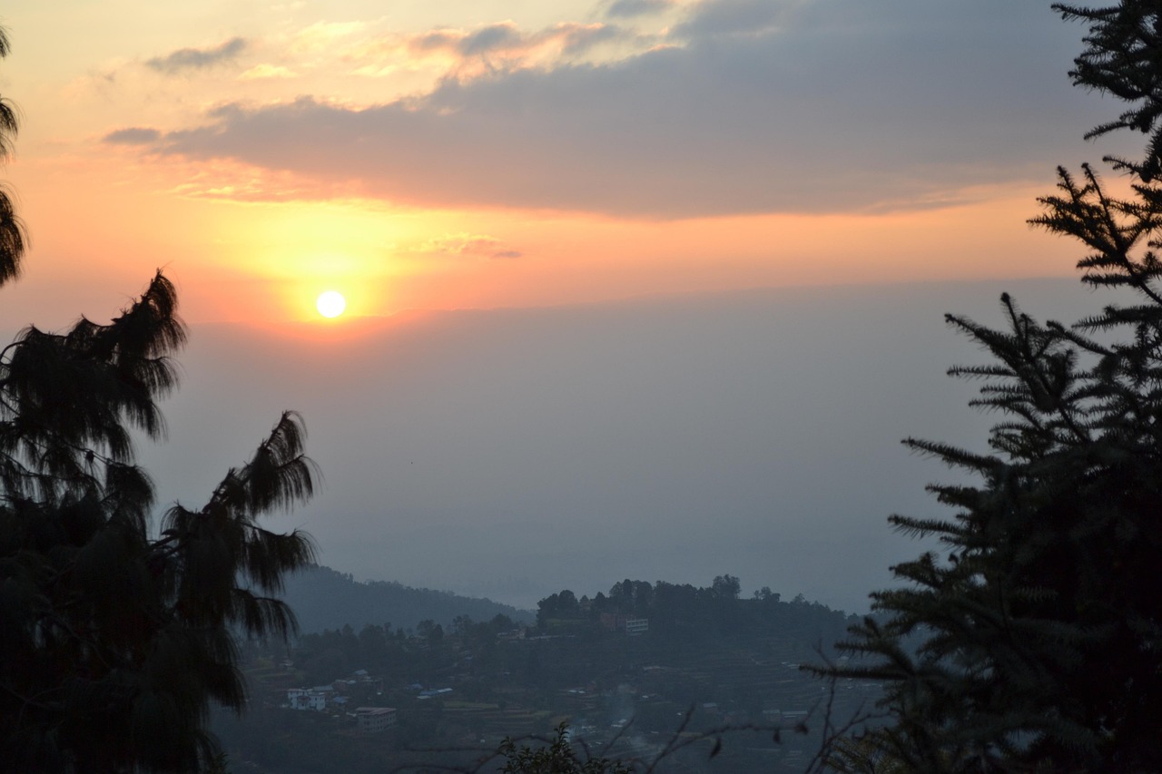 Nepal Sunset - Free photo on Pixabay