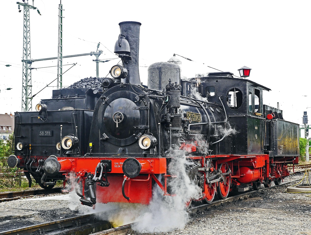 Steam Locomotive Depot - Free photo on Pixabay