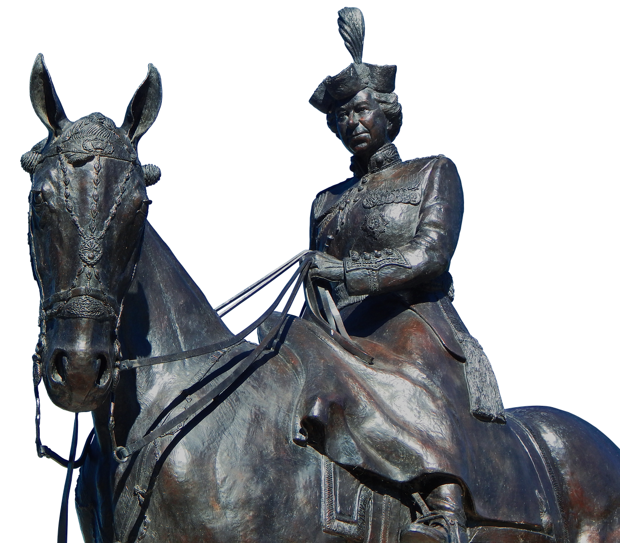 Queen Elisabeth Statue - Free photo on Pixabay