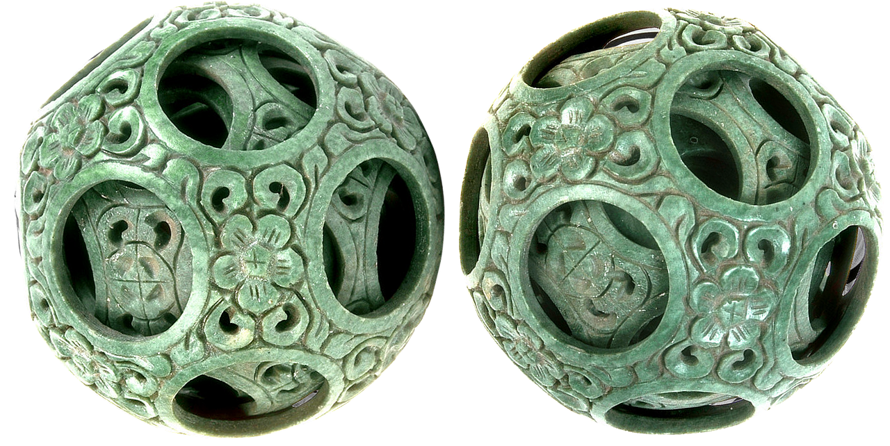 Carved Ball Oriental Miniature Free Photo On Pixabay