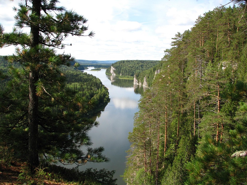 The Vishera River Height Rocks - Free photo on Pixabay