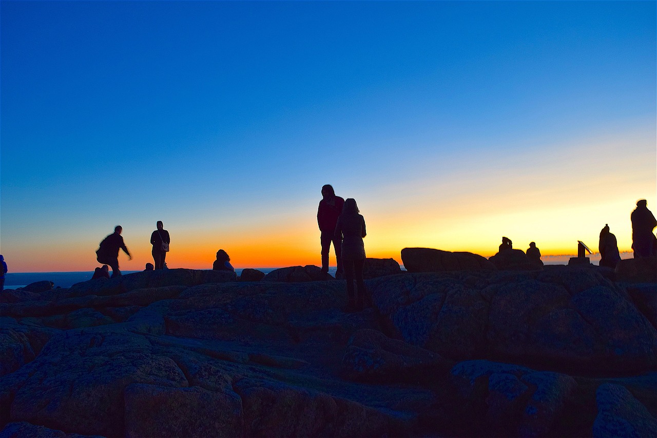 Sunrise Silhouette People - Free photo on Pixabay