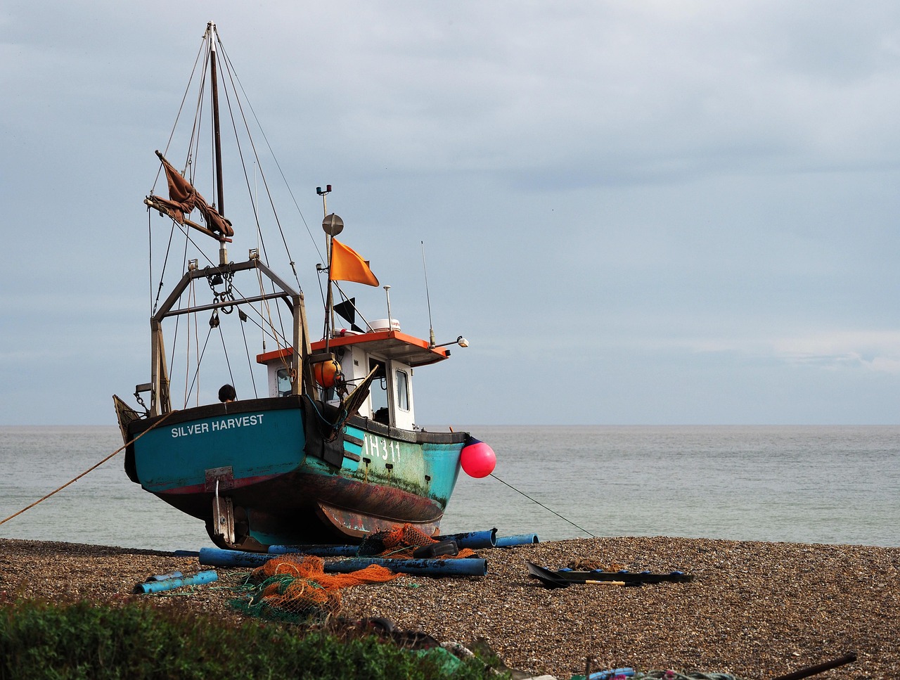 Boat Fishing Beach - Free photo on Pixabay