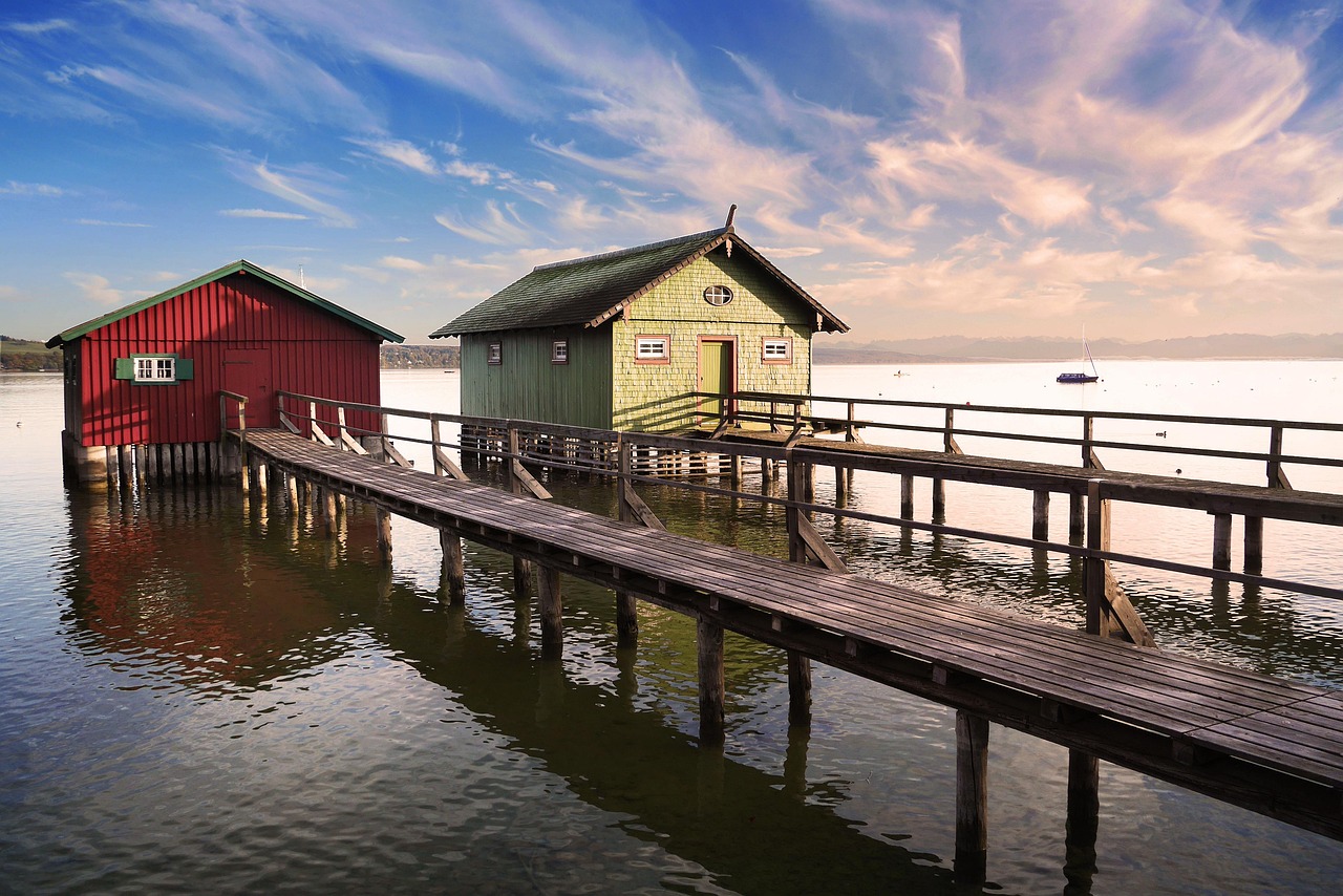Ammersee Water Boathouse - Free photo on Pixabay
