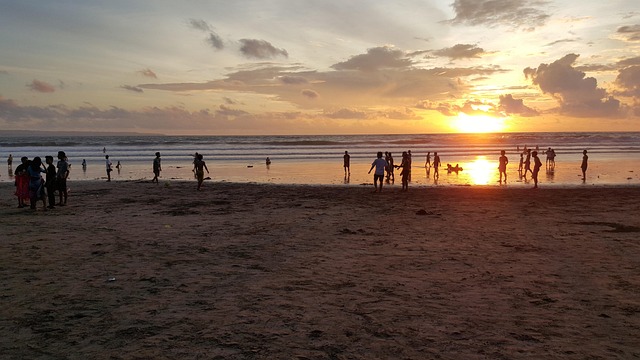 Apus De Soare La Plaja Kuta Bali - Fotografie gratuită pe Pixabay - Pixabay