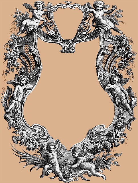 Download Angel, Vintage, Border. Royalty-Free Stock Illustration Image ...