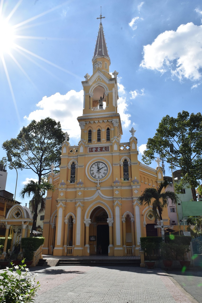 Cha Tam Church Backlit Beautiful - Free photo on Pixabay