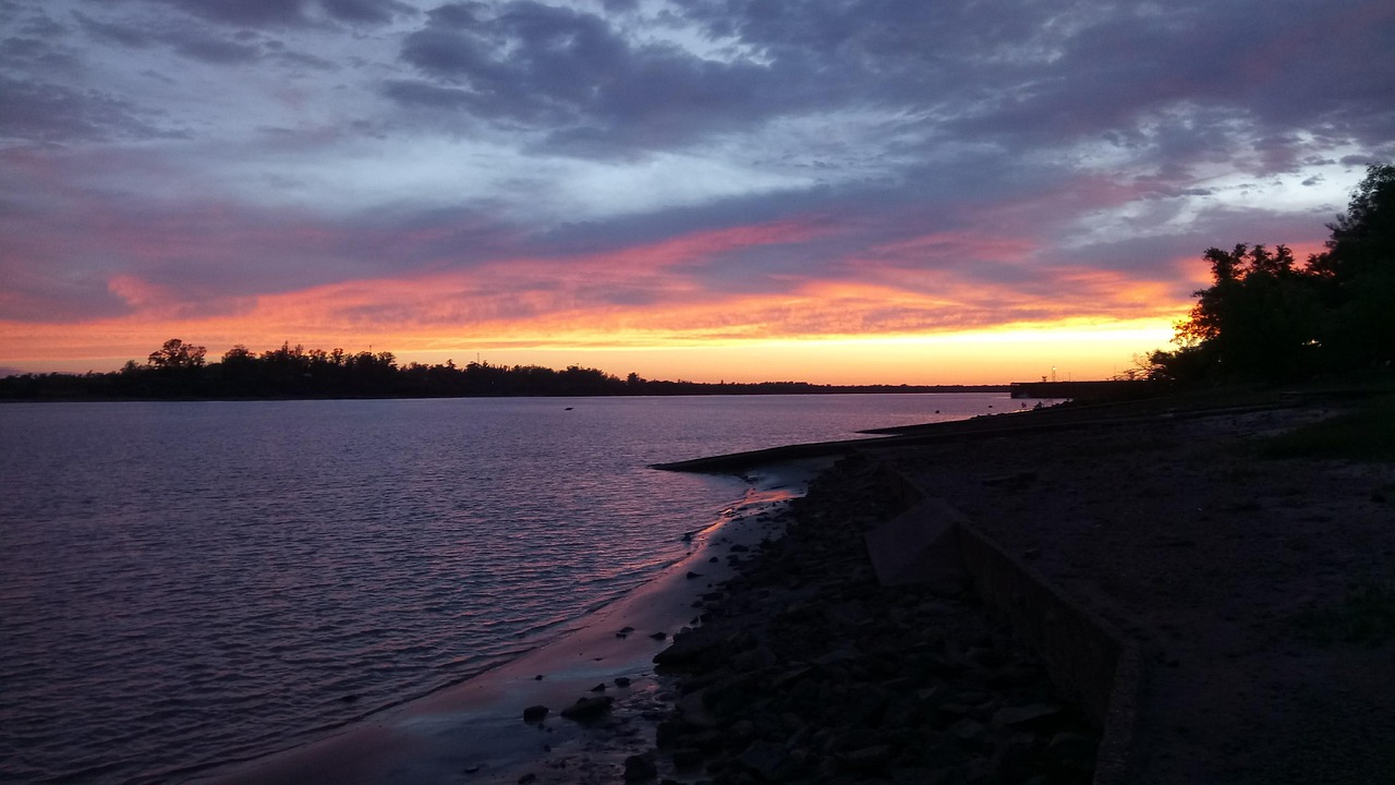 Lake Sunset Landscape - Free photo on Pixabay - Pixabay