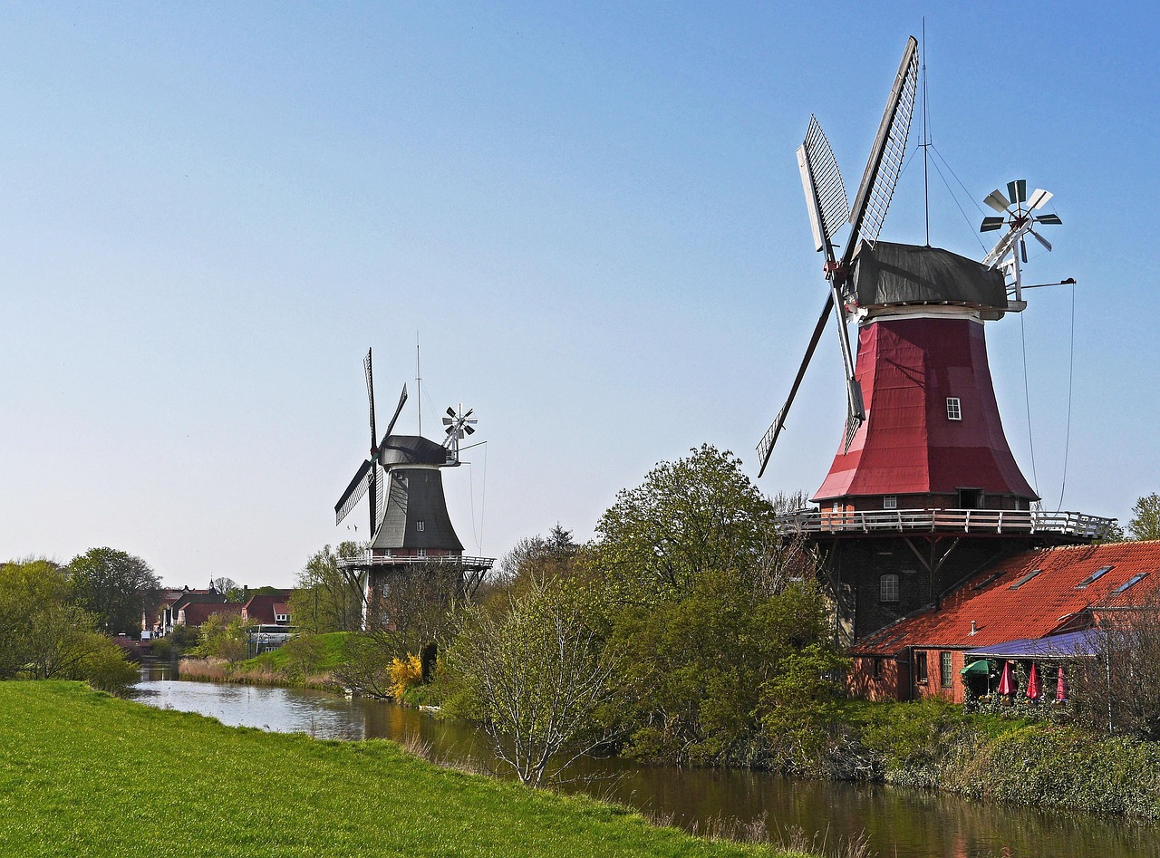 Windmühlen Greetsiel Ostfriesland - Kostenloses Foto auf Pixabay - Pixabay