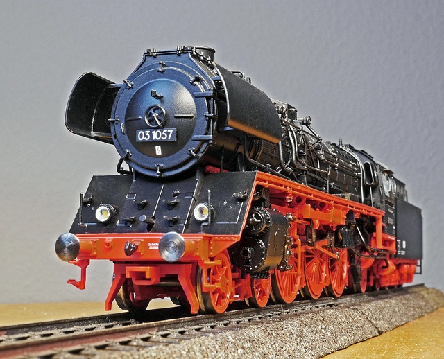 Steam Locomotive Model Front View - Free photo on Pixabay