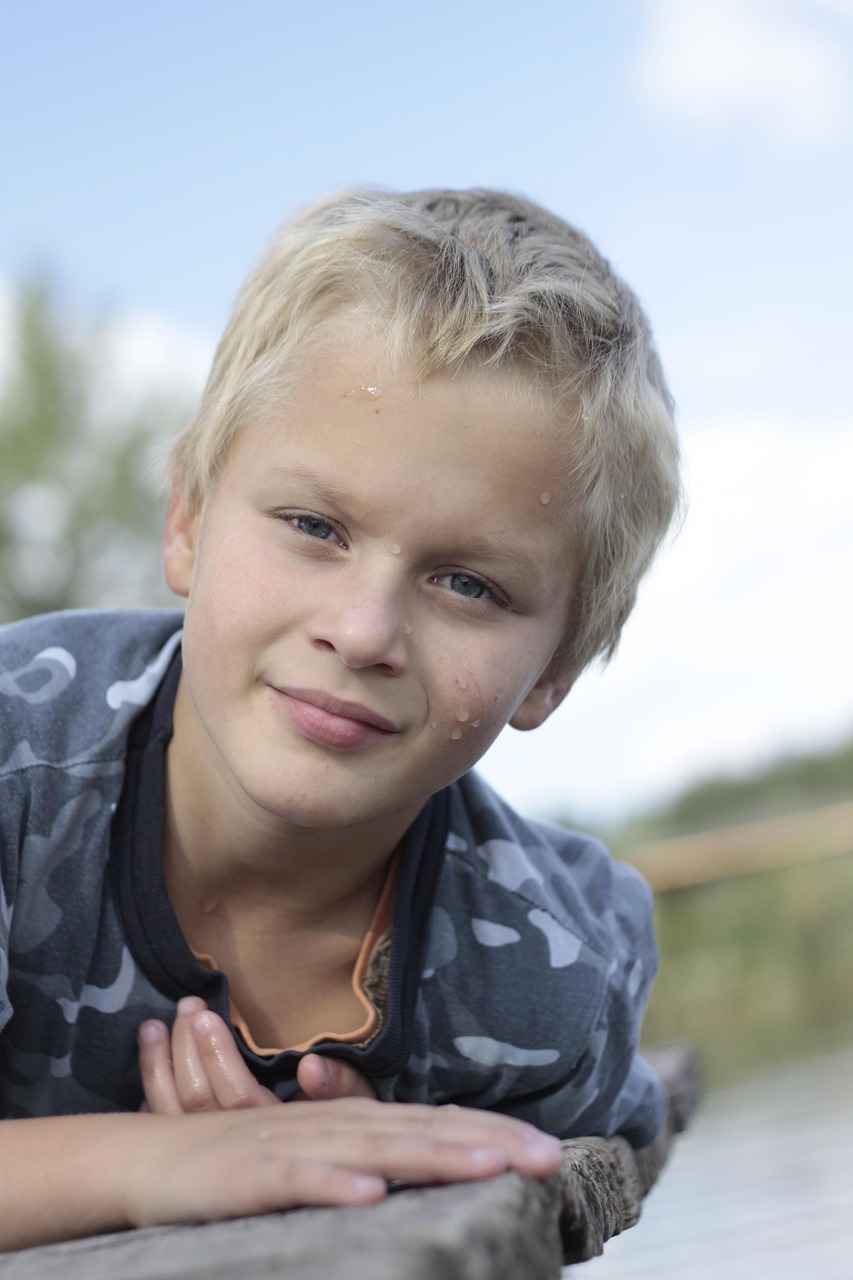 Retrato De Un Niño Agua Vista - Foto gratis en Pixabay