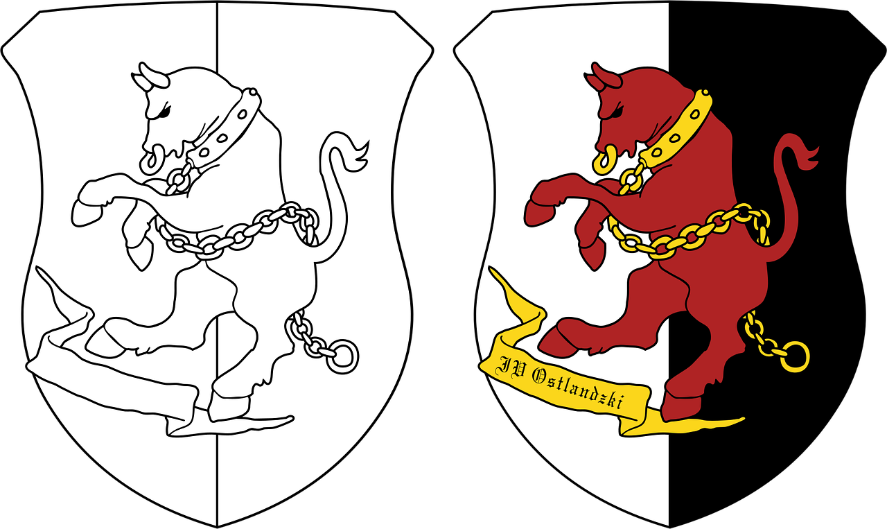 Download The Grand Duchy Of Ostlandu, Coat Of Arms, Ostland. Royalty ...
