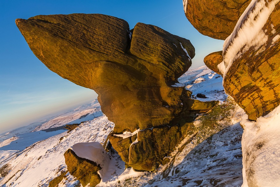 Natural Rock Formation Winter Snow - Free photo on Pixabay - Pixabay