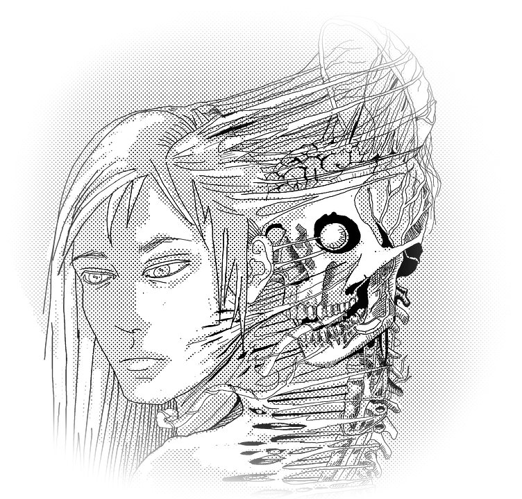 Download Skeleton Human Manga Royalty-Free Stock Illustration Image ...