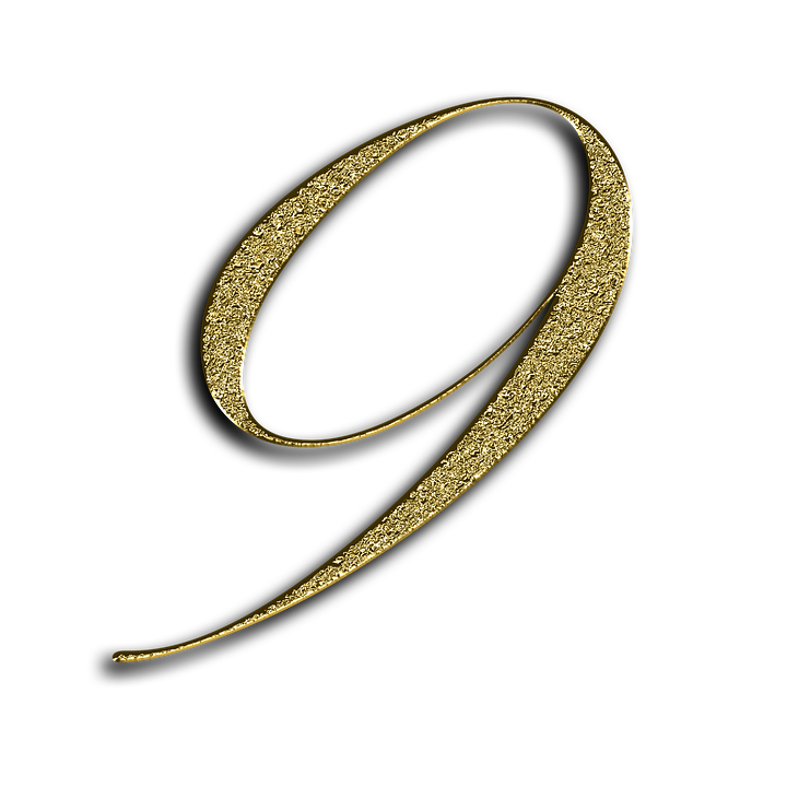 Download Number, Gold, Writing. Royalty-Free Stock Illustration Image ...