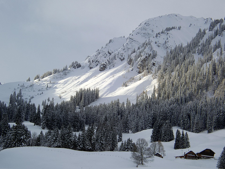Paysage D'Hiver Montagne Suisse - Photo gratuite sur Pixabay - Pixabay