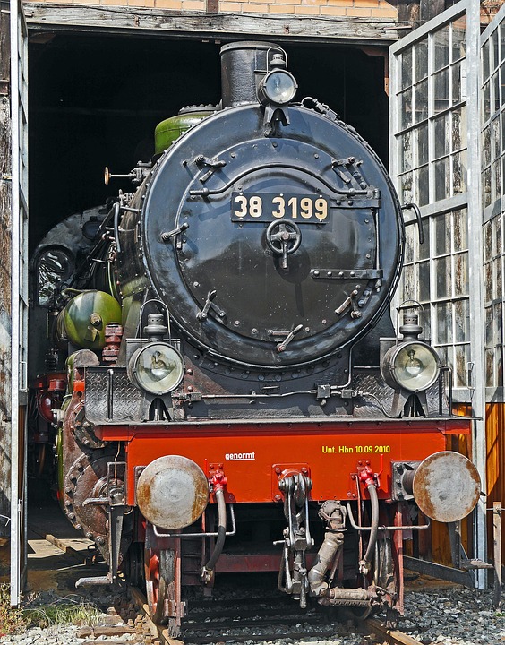 Steam Locomotive Shed - Free photo on Pixabay - Pixabay