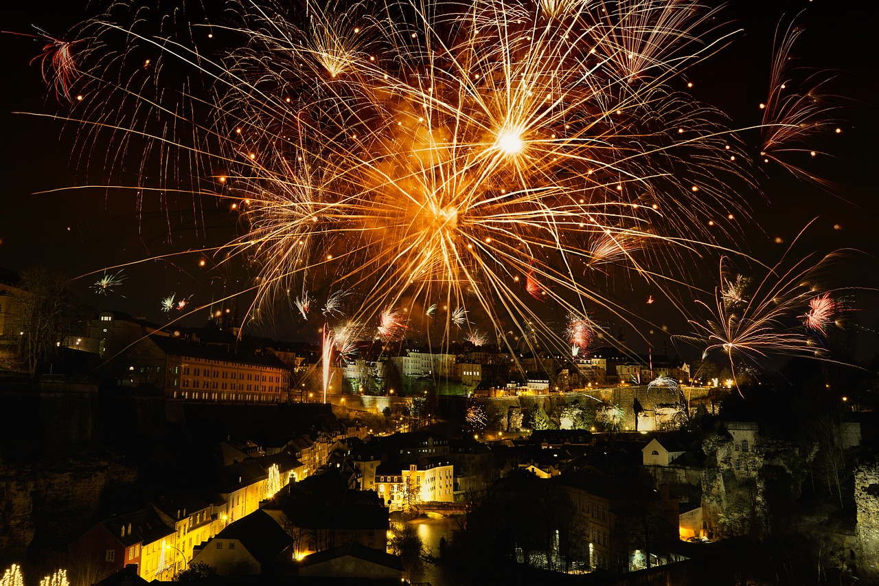 Fireworks Missiles New Year'S Day - Free photo on Pixabay
