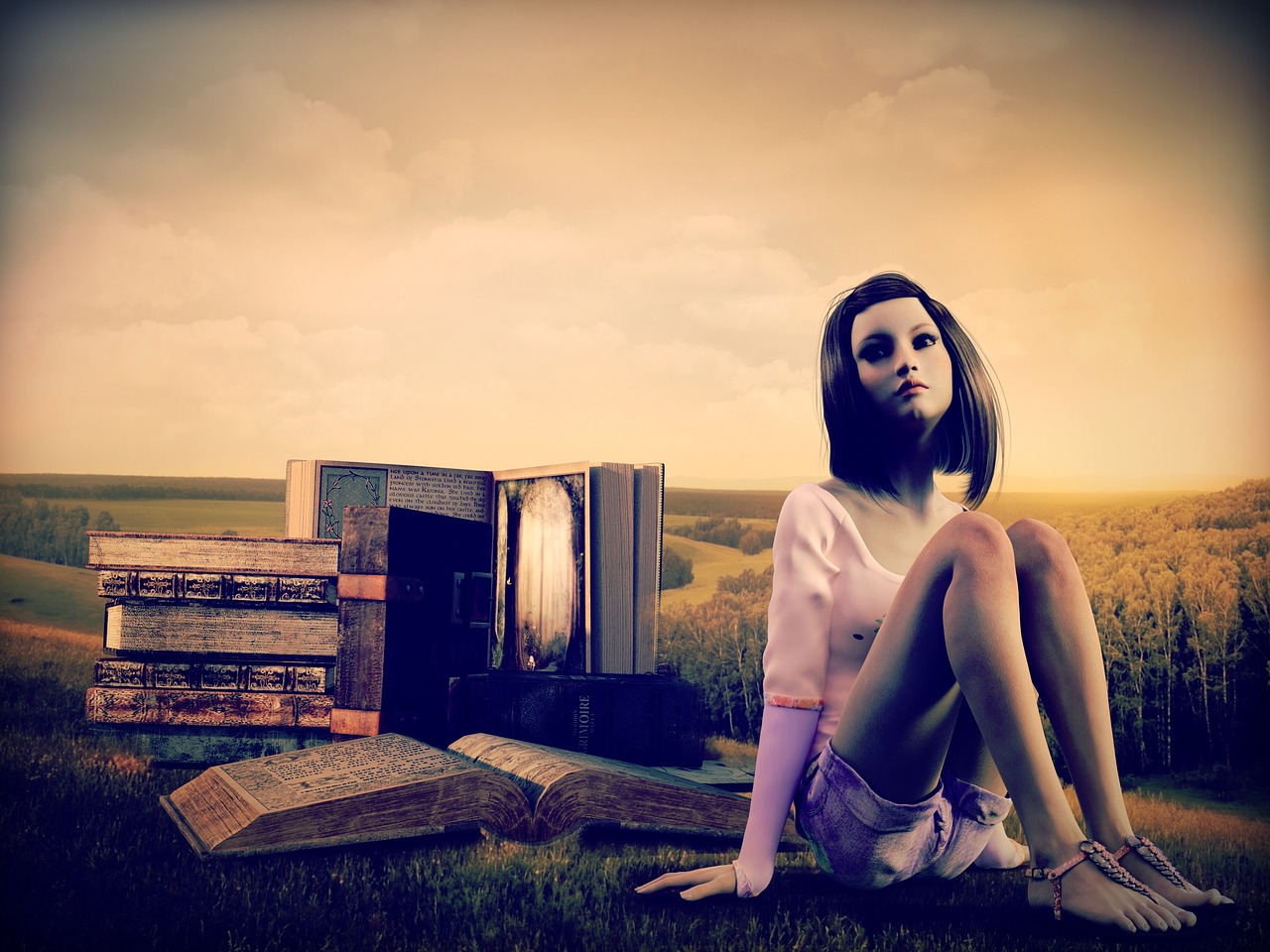 Books Landscape Read - Free photo on Pixabay - Pixabay