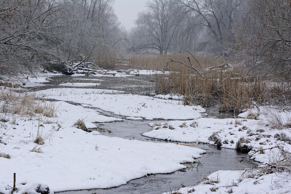 Winter Schnee Kalt Der Fluss Im - Kostenloses Foto auf Pixabay - Pixabay