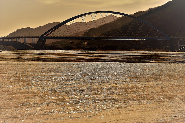 Seomjin River Icing The Island - Free photo on Pixabay