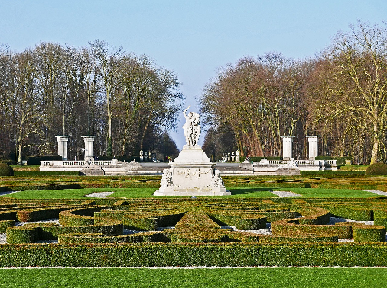 Barockgarten Im Winter Schlosspark - Kostenloses Foto auf Pixabay - Pixabay