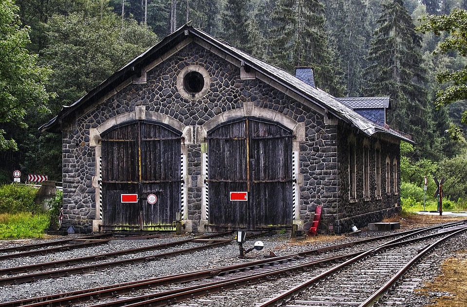 Locomotive Shed Rails Historical - Free photo on Pixabay - Pixabay