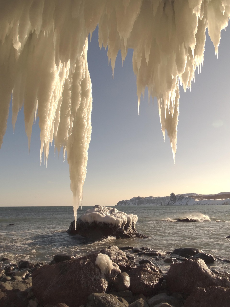 The Pacific Ocean Rocks Ice - Free photo on Pixabay