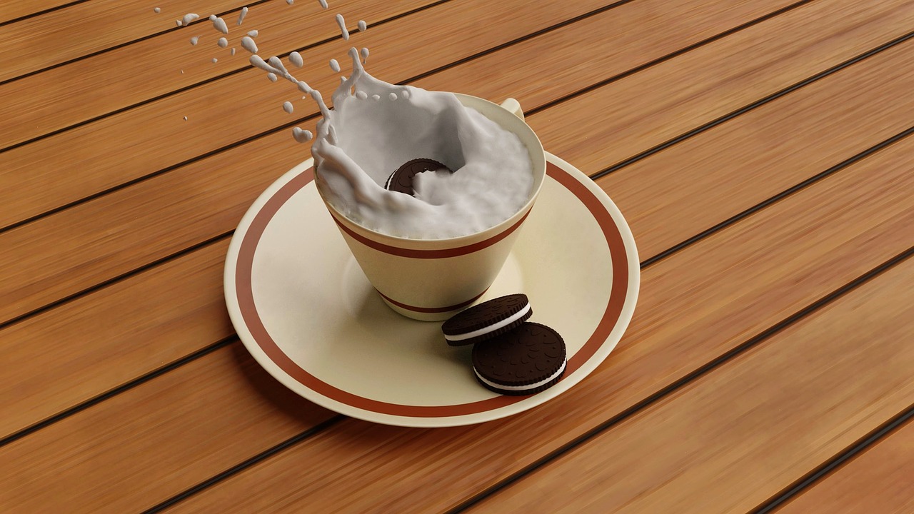 Splash Cup Milk - Free image on Pixabay