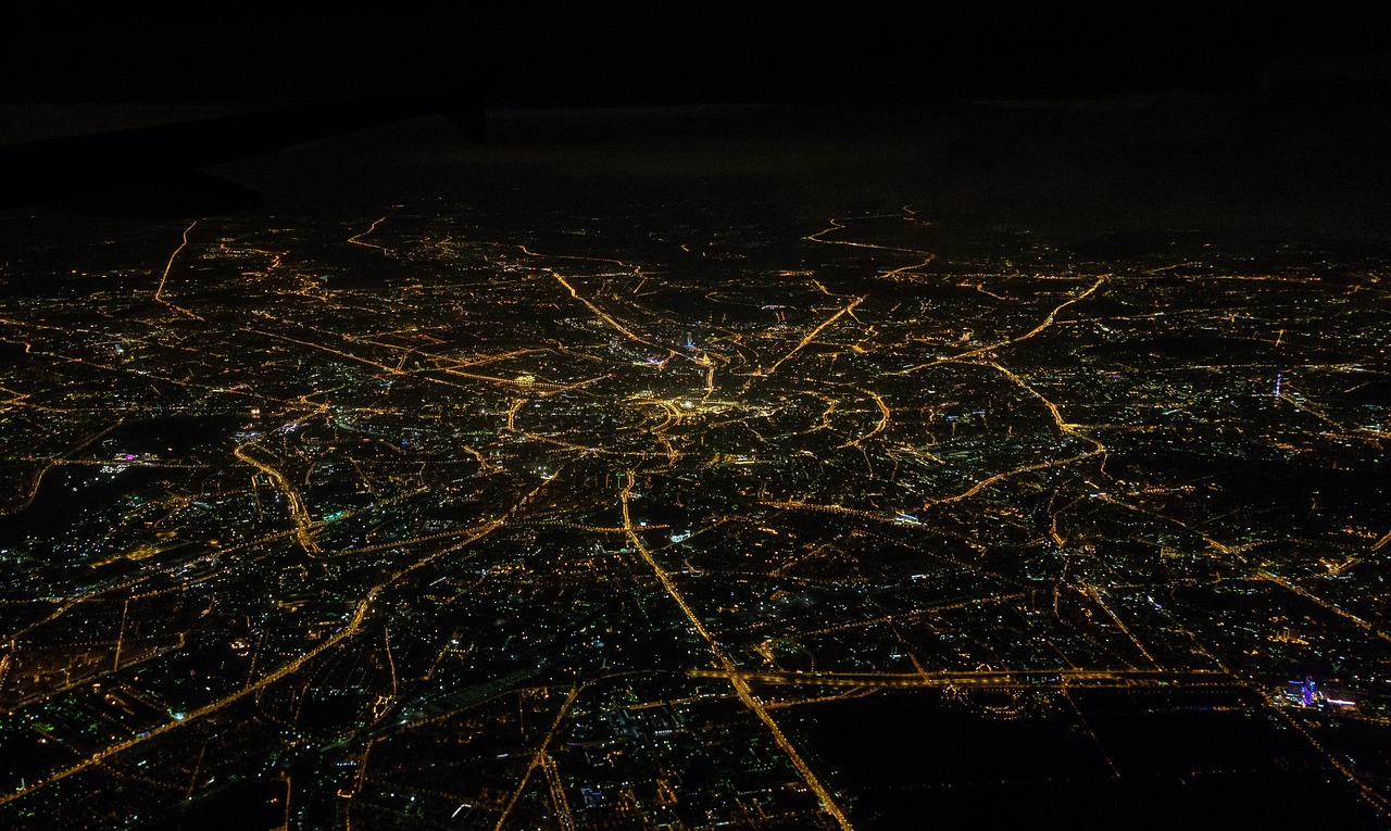 Moscow Night Map - Free photo on Pixabay