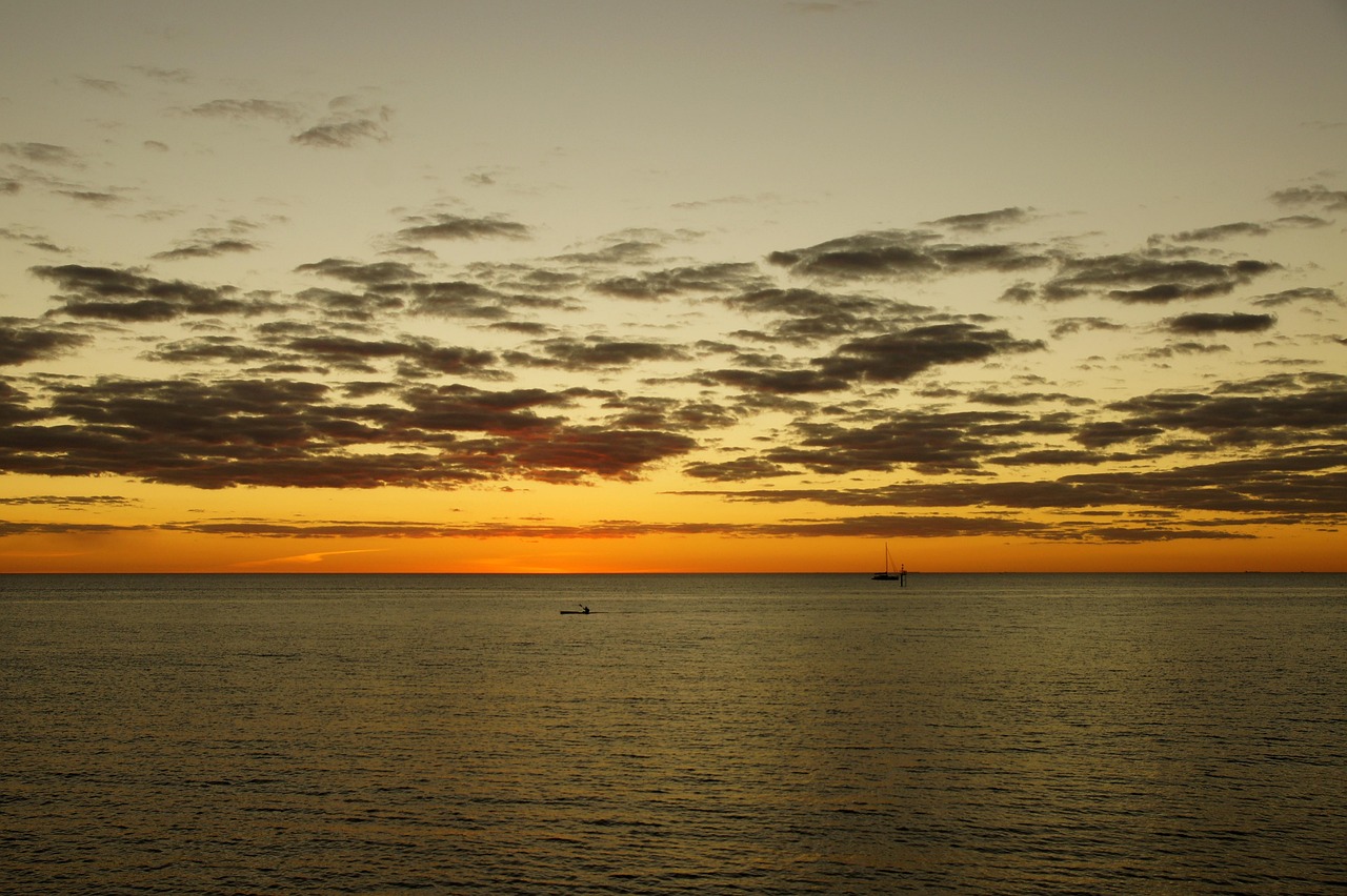 Sunset Waters Dawn Bird'S Eye - Free photo on Pixabay - Pixabay