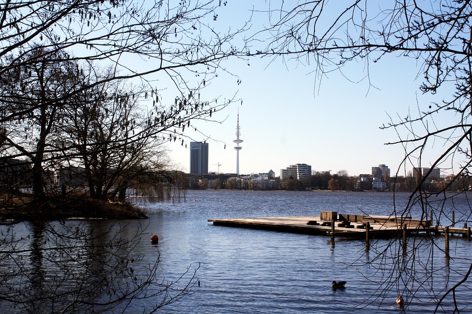 Alster Lake Shore Television Tower - Free photo on Pixabay