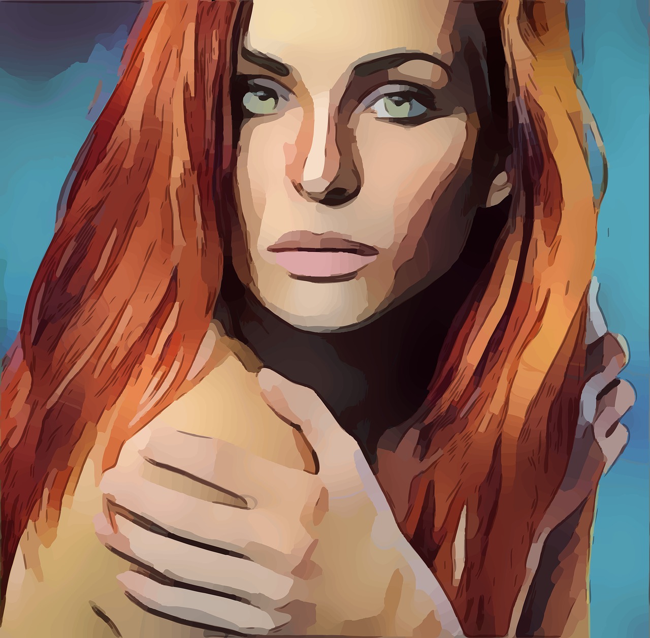 Dibujos Animados Retrato Tarjeta - Imagen gratis en Pixabay - Pixabay