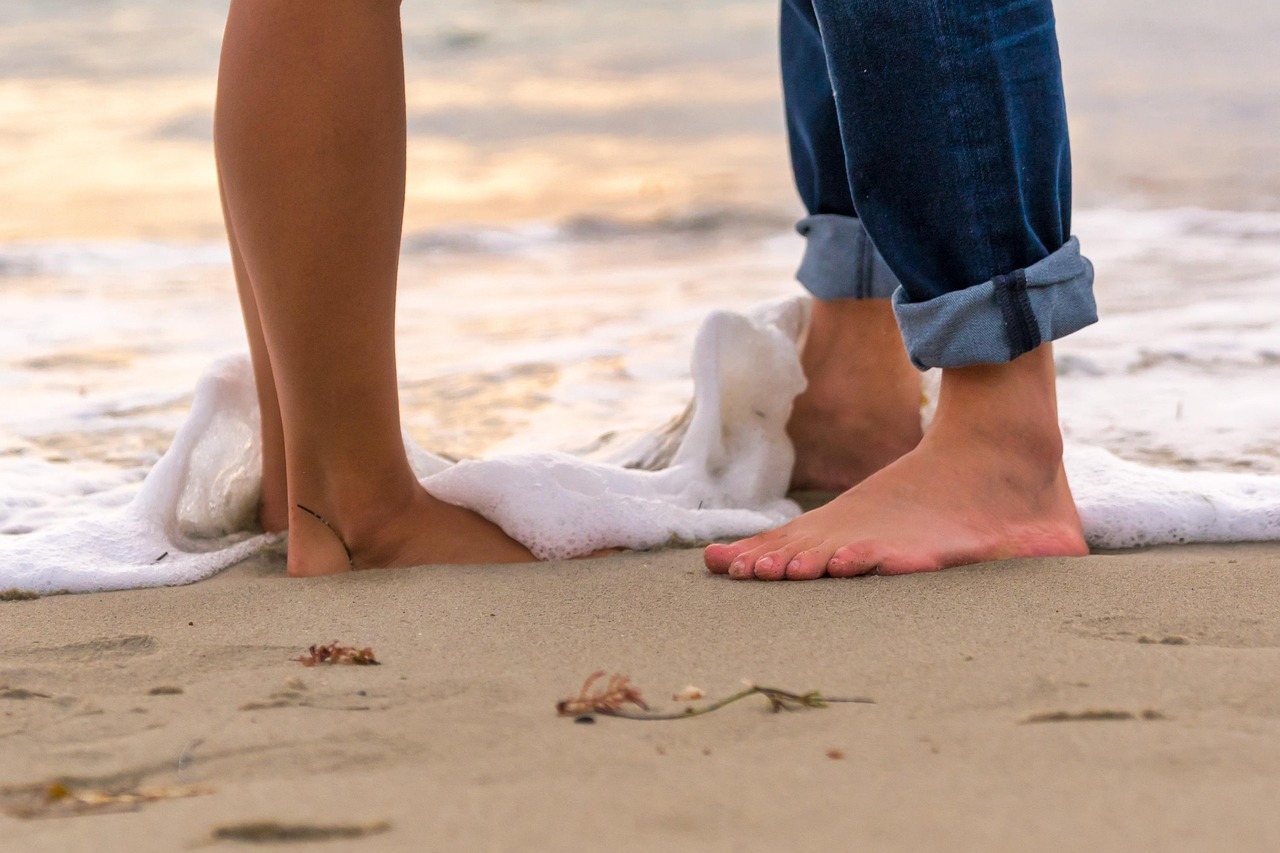 Sand Beach Barefoot - Free photo on Pixabay - Pixabay