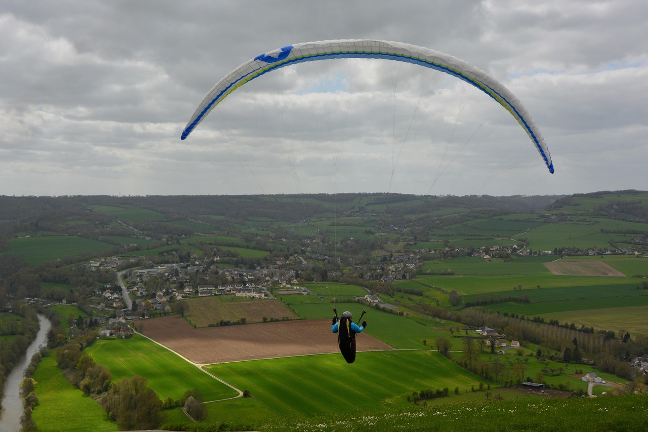 Paragliding Panoramic View - Free photo on Pixabay