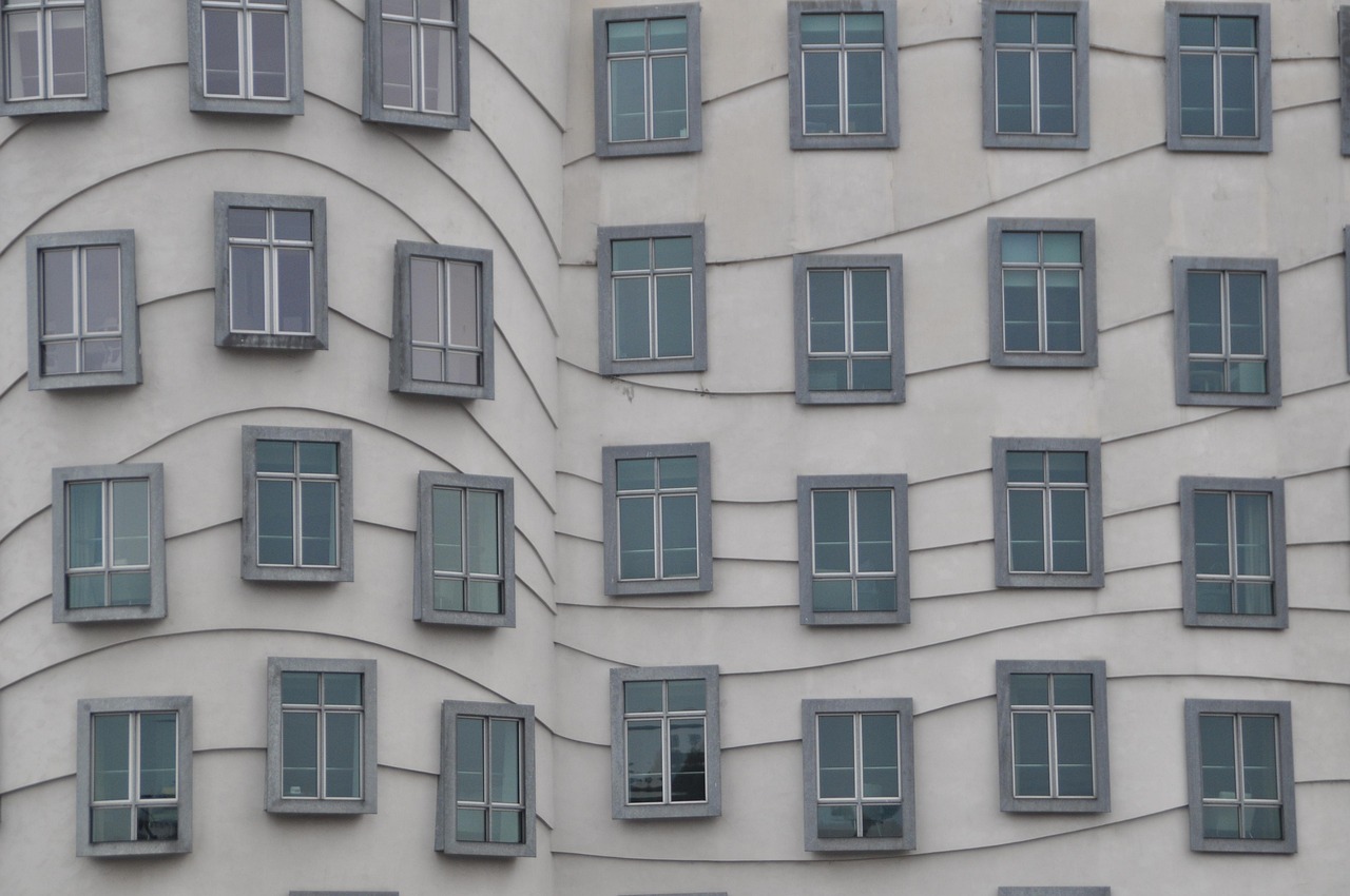 Prague Dancing House Window - Free photo on Pixabay