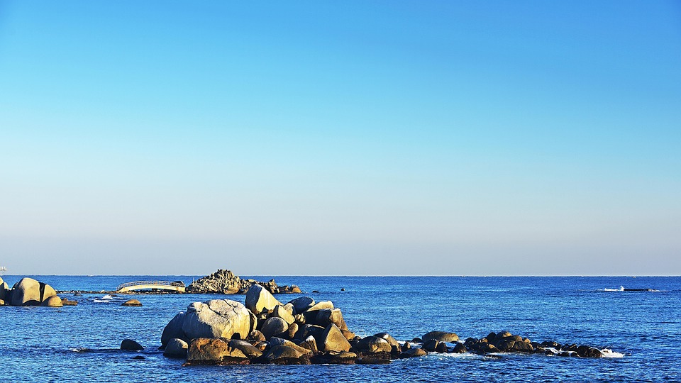 Rock Sacheon Beach Between The - Free photo on Pixabay